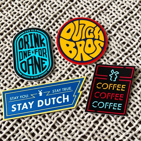 Design | Dutch Bros Sticker Pack | Poshmark